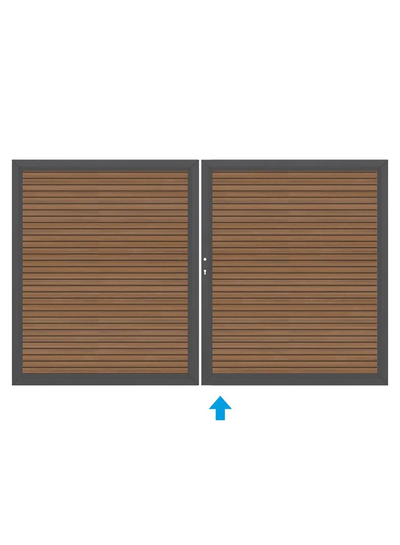 Portail en composite Neo Platinum