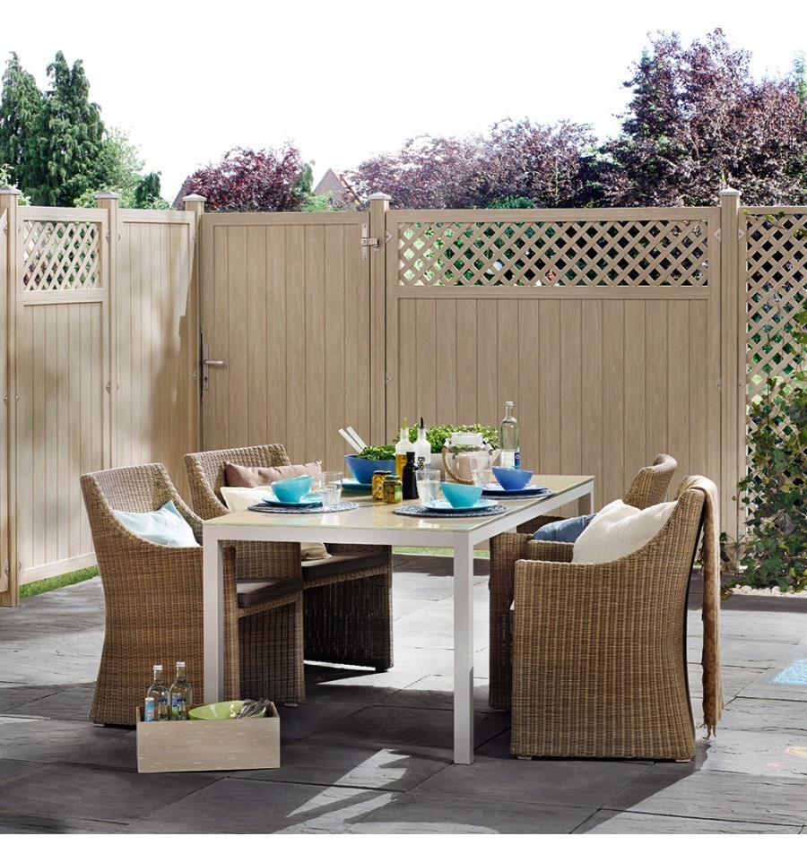 Scherm schutting PVC