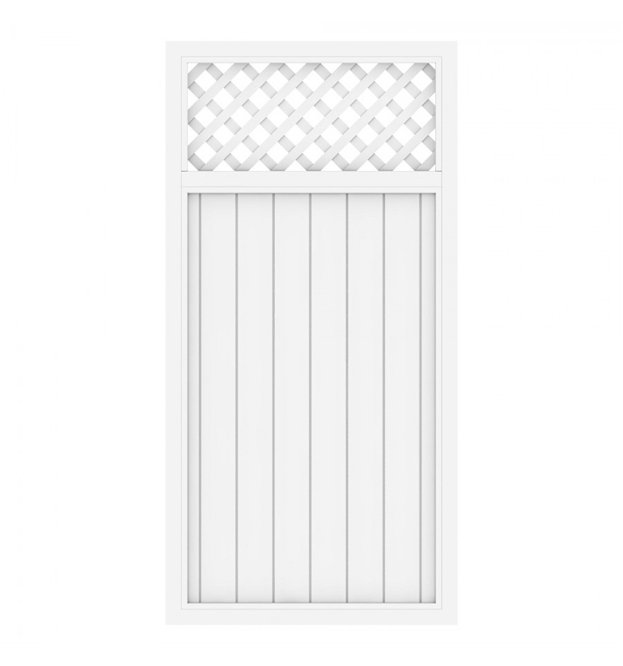 Scherm schutting PVC