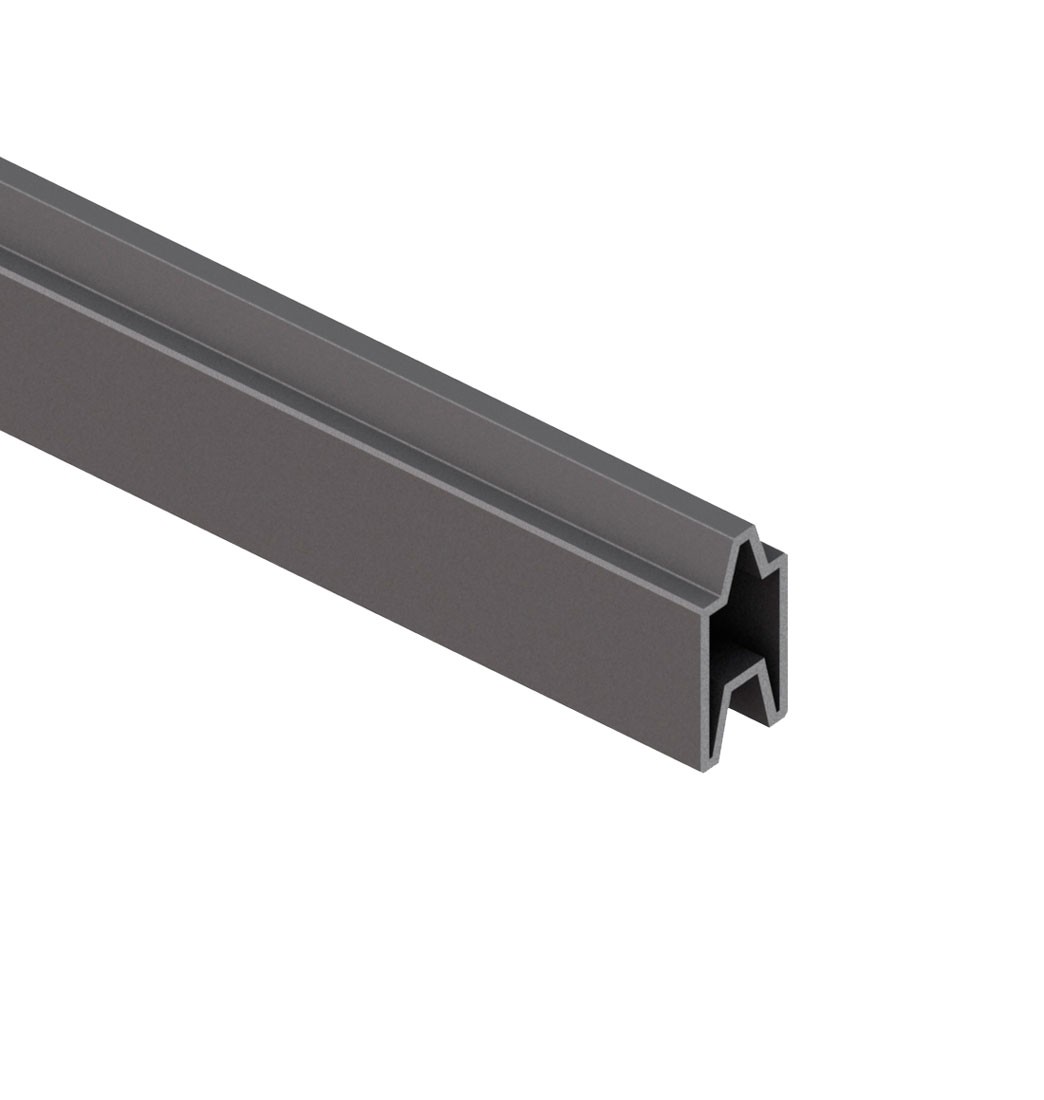 Profil de finition pour palissade en composite, aluminium et thermo...