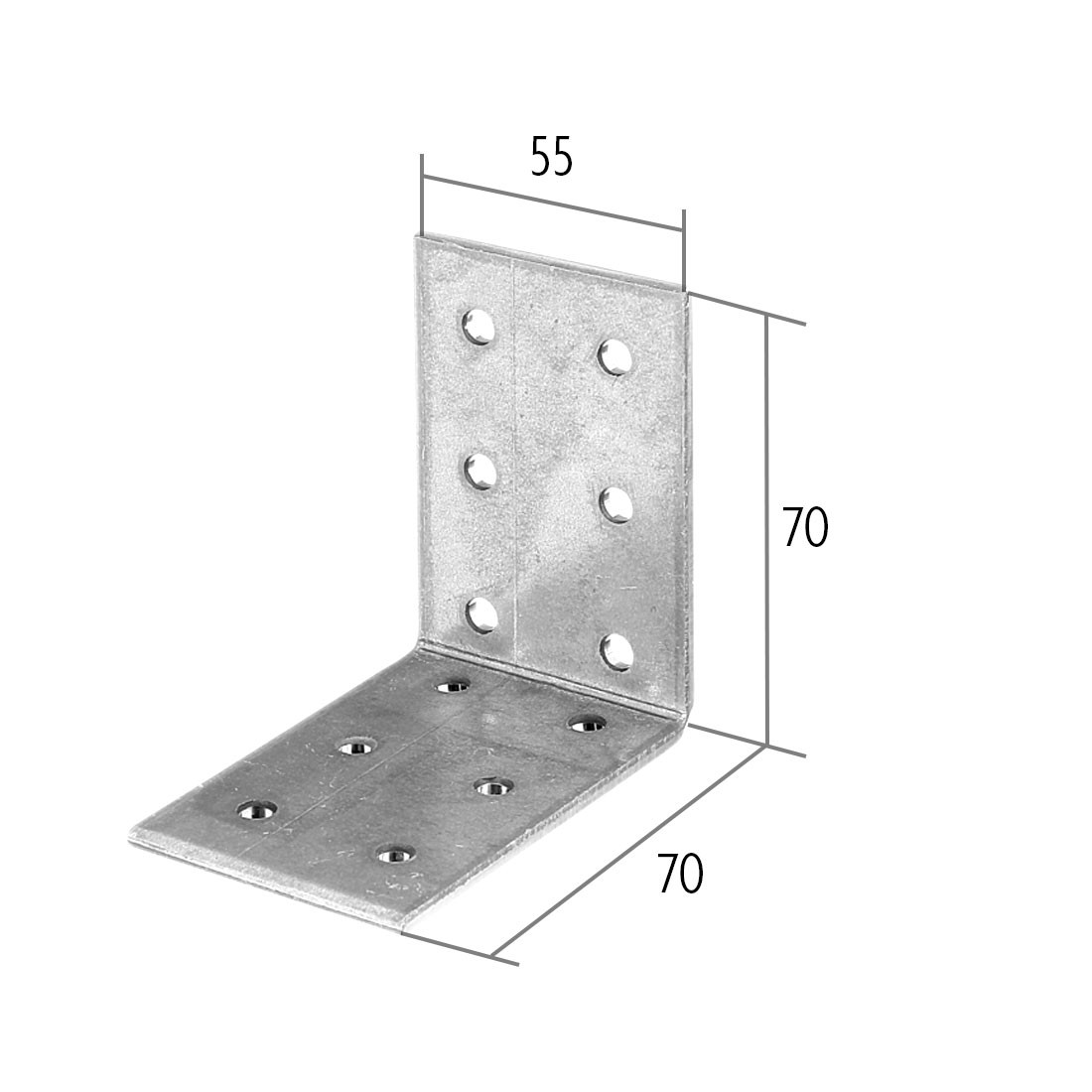 Équerre d'assemblage Inox