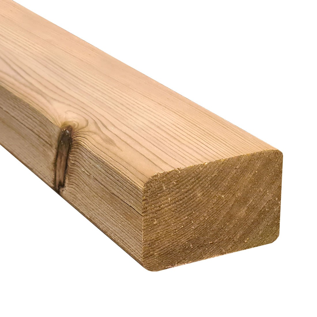 Balken in geïmpregneerd hout