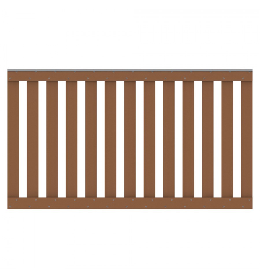 Hout composiet balustrade