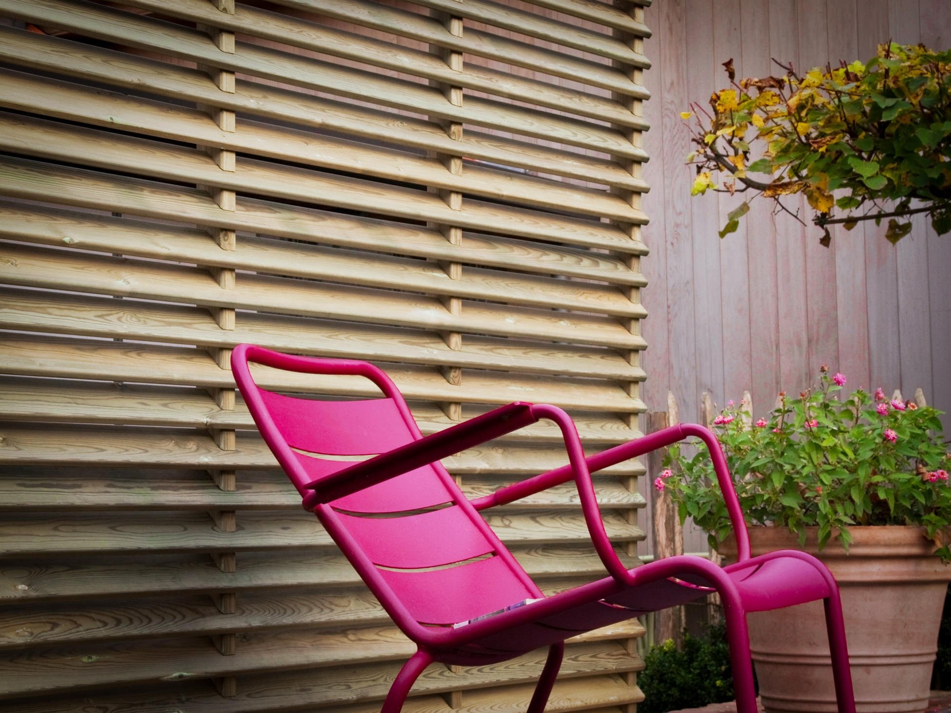 Persienne de jardin en bois Store