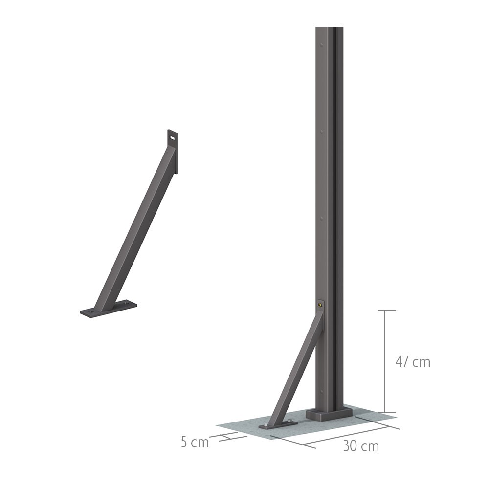 Schutting stormanker - windanker