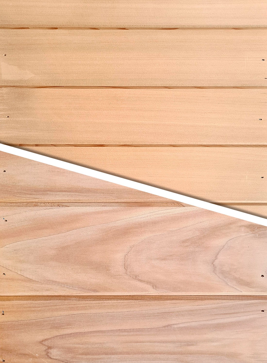 Planches de bardage en Cèdre rouge