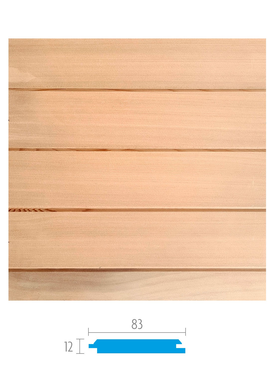 Planches de bardage en Cèdre rouge