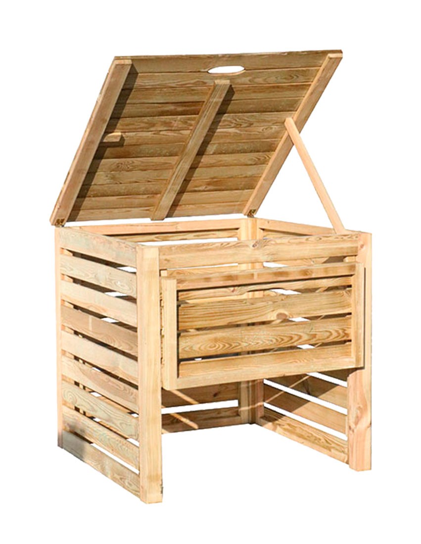 Bac à compost en bois