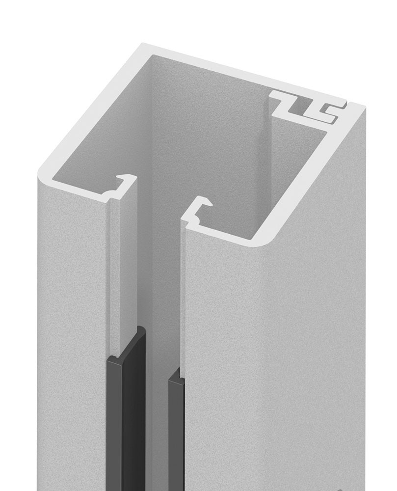 U-klemprofiel voor glas