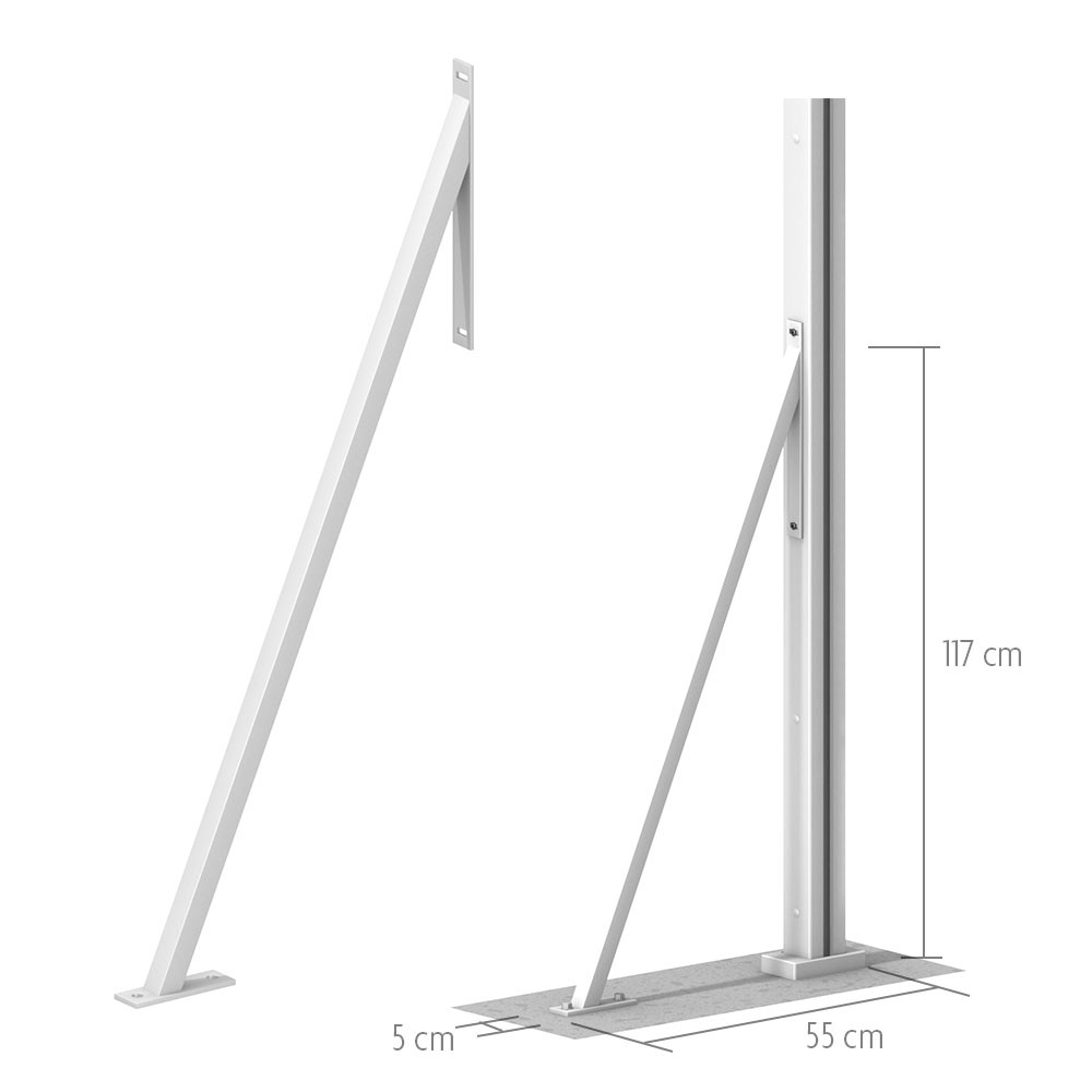 Schutting stormanker - windanker