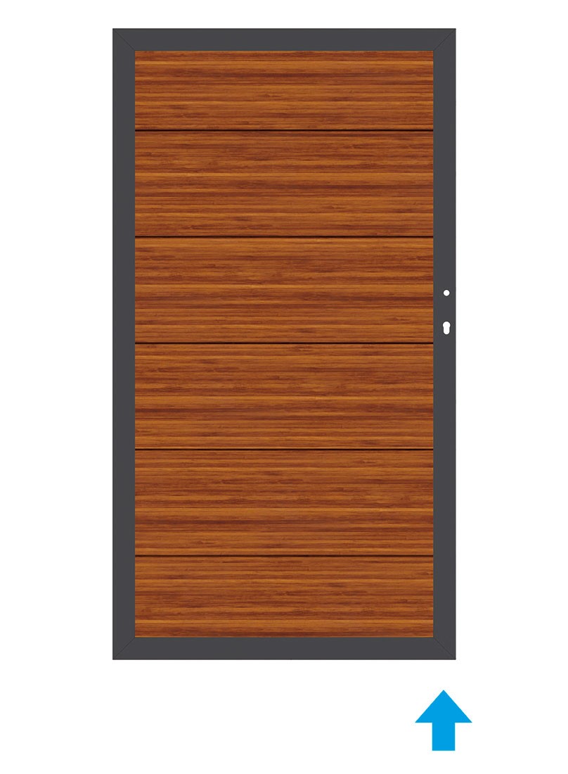 Aluminium deur Plus XL