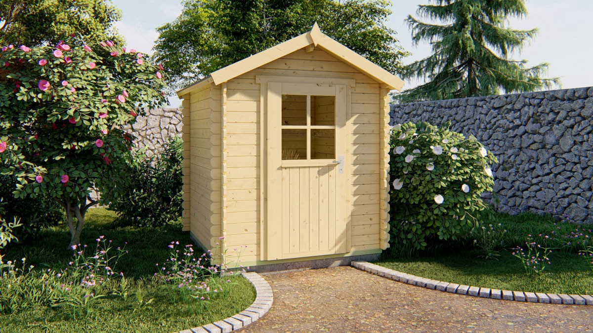 Petit cabanon de jardin
