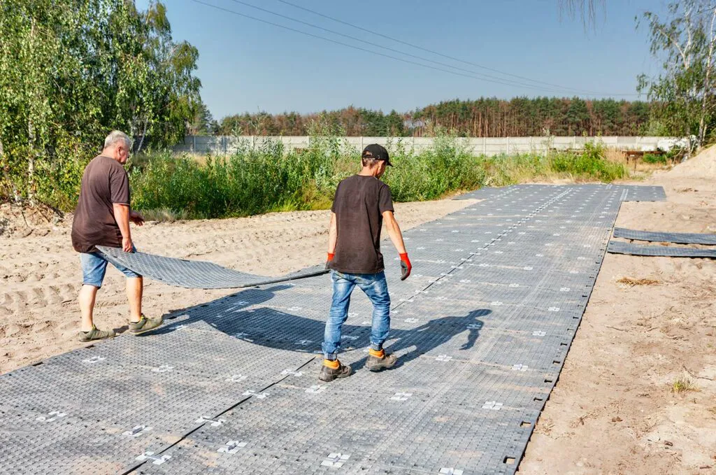 Plaque de roulage de chantier - TerraTraffic