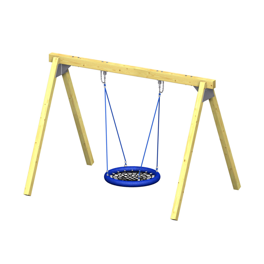 Balançoire de jeux publics